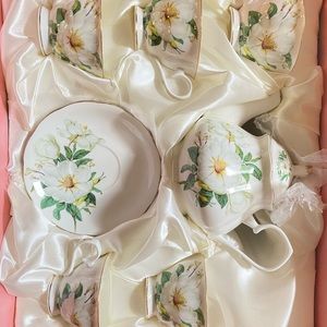 Dining | English Floral China Tea Set Designed By Englands Royal ...